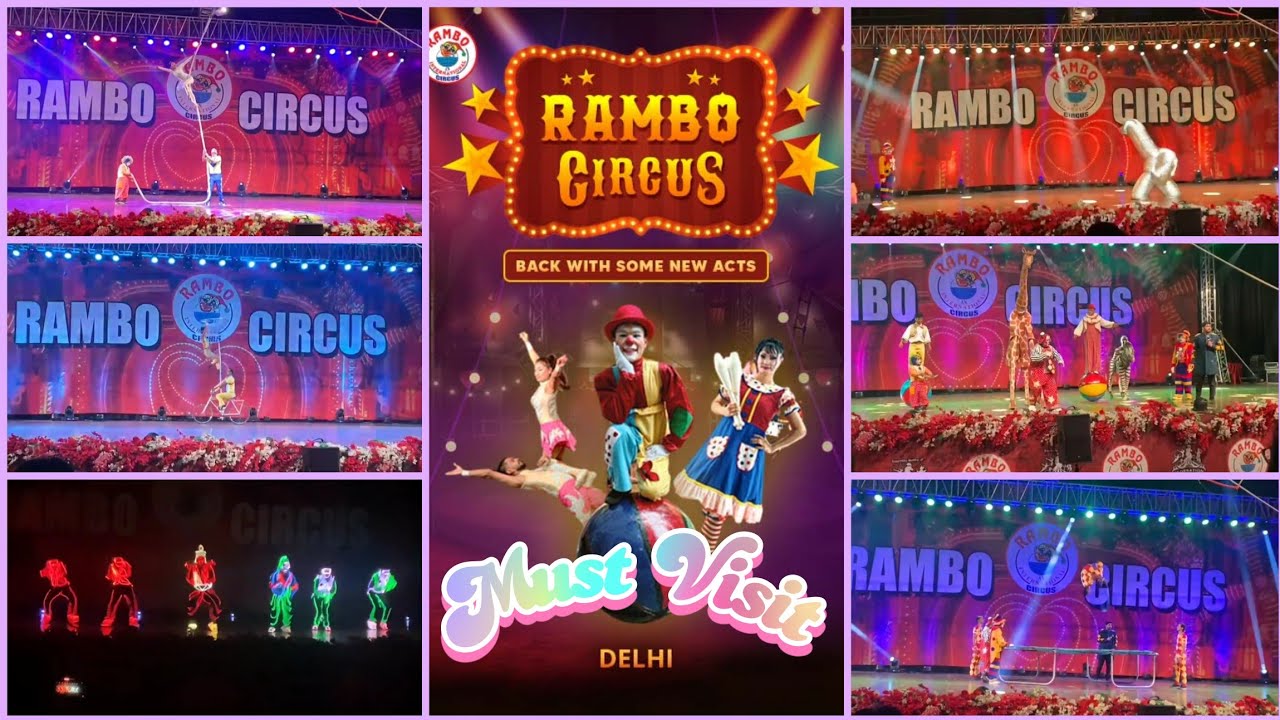 Rambo Circus: The Art of Performance and Passion!🎠| Rambo Circus: A ...