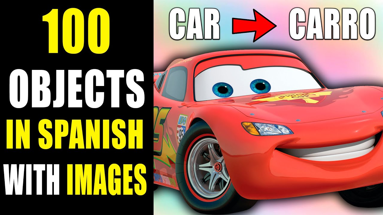 100 Most common OBJECTS IN SPANISH with IMAGES AND PRONUNCIATION - YouTube