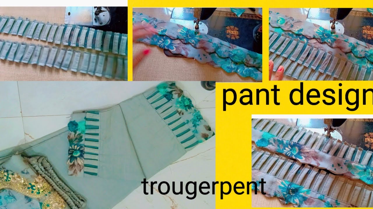 plajo pant traouger ki design/प्लेजो pant की डिजाइन/@lovelybutic - YouTube