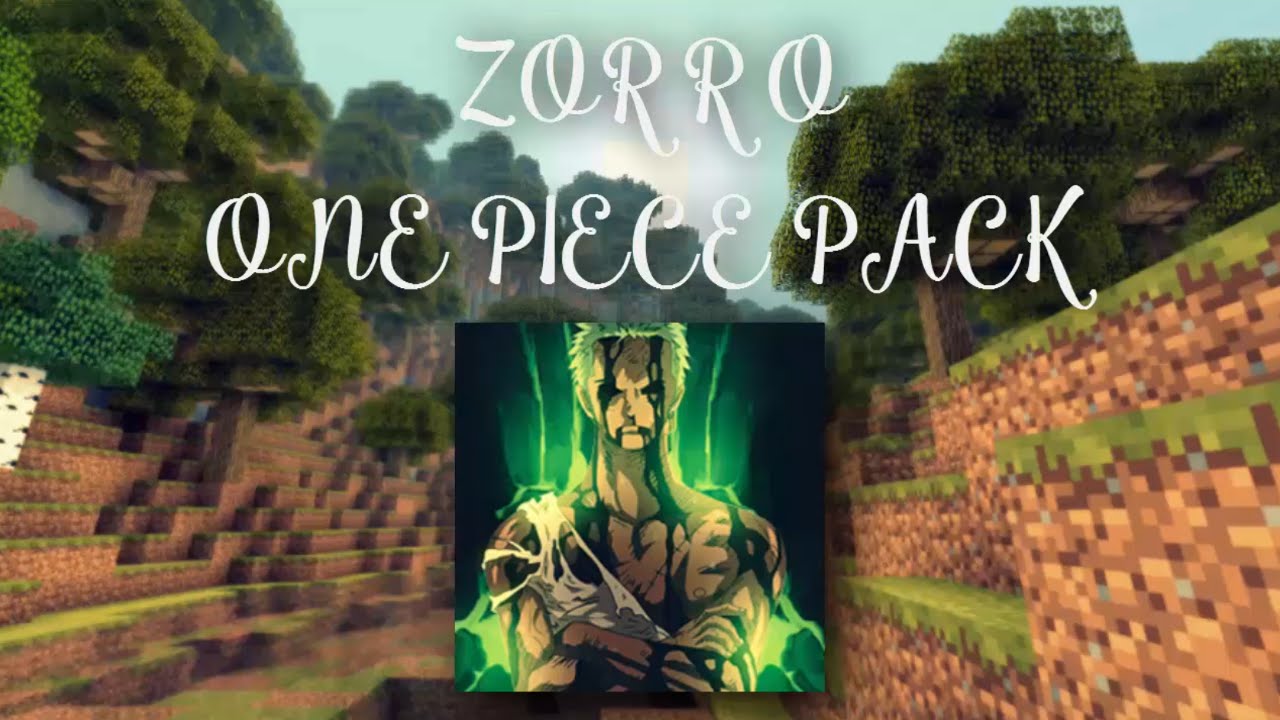 Resourcepack of the Week | Zorro One Piece Pack by StingMC + DOWNLOAD ...