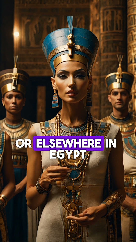 Egypt's Lost Queen: The Enigma of Nefertiti #historyfacts #egypthistory ...