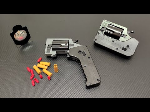 Lohui Folding Toy Gun Unboxing 2024 - Switch Revolver - YouTube