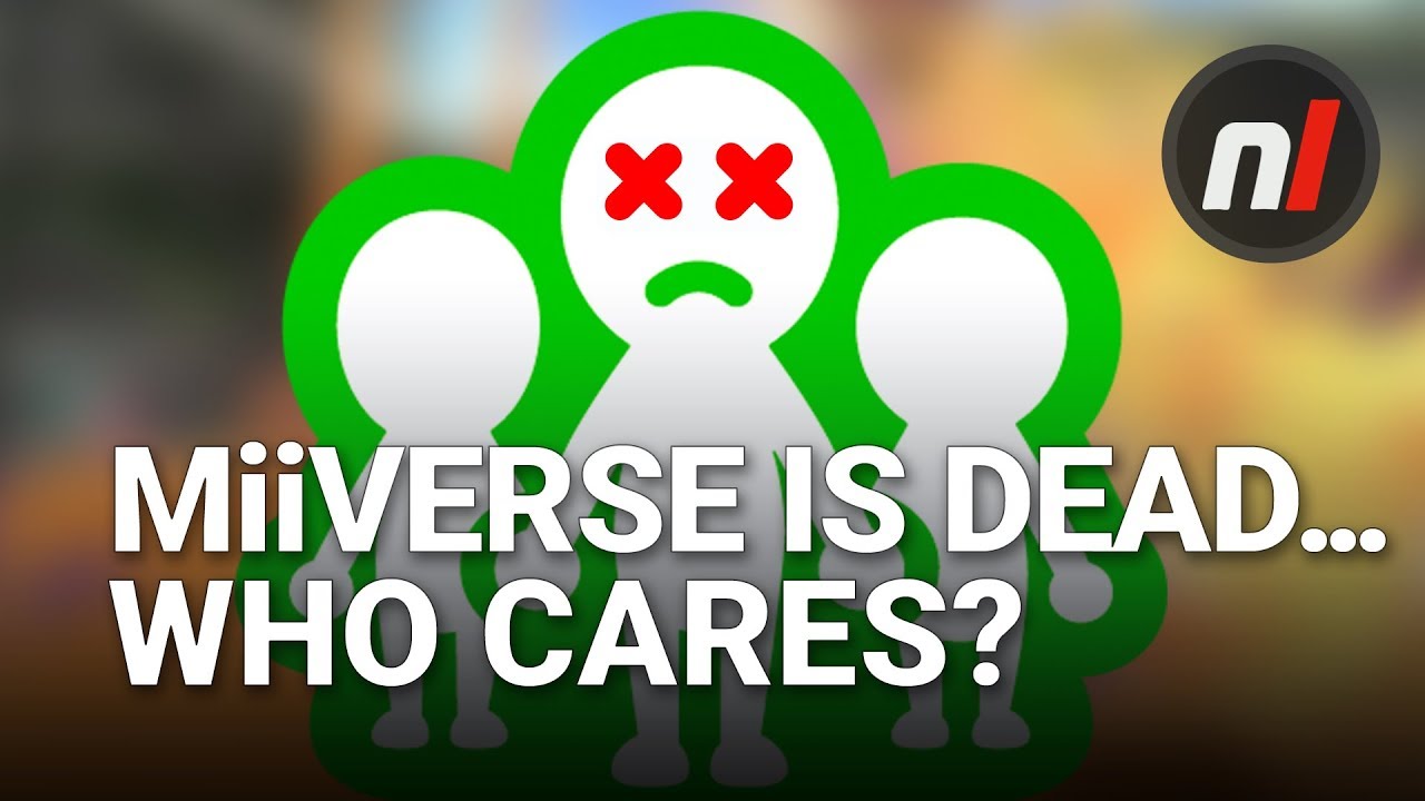Miiverse is Dead... But Who's Going to Miss It? | Soapbox - YouTube