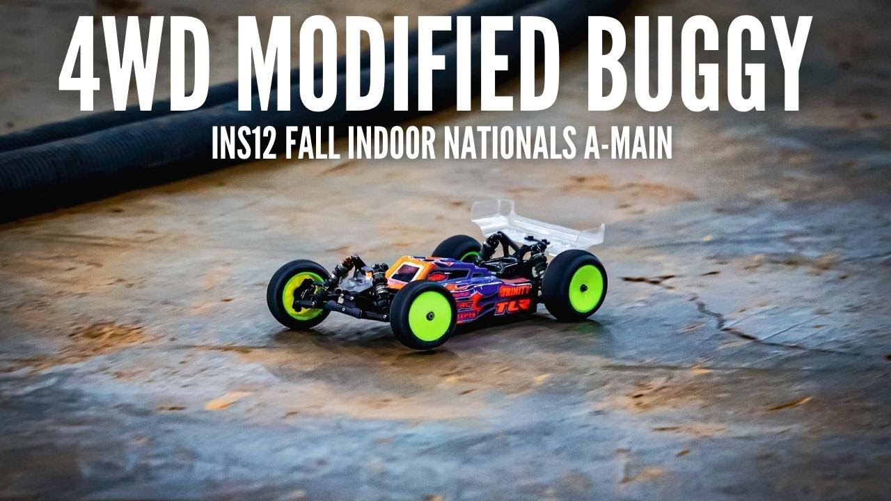 INS12 Fall Indoor Nationals | 4wd Modified Buggy A-Mains - YouTube