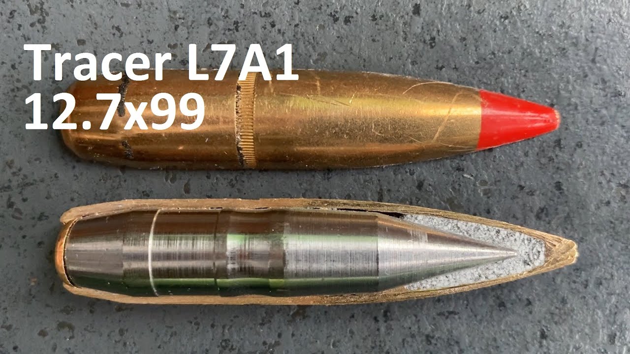 Canadian Tracer L7A1 - 12.7x99 IVI - YouTube