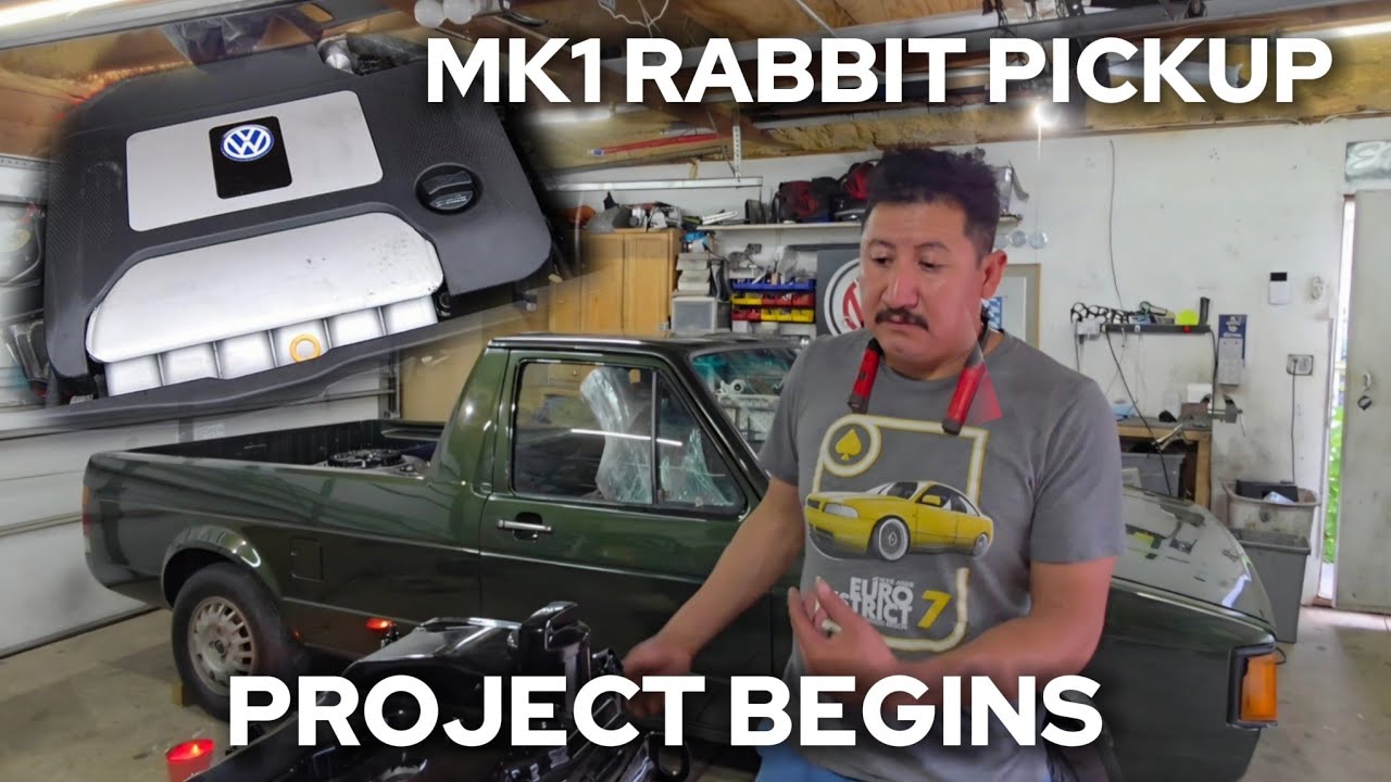 WE BOUGHT A FULLY RESTORED VW MK1 PROJECT // MK1 Rabbit Pickup Giveaway ...