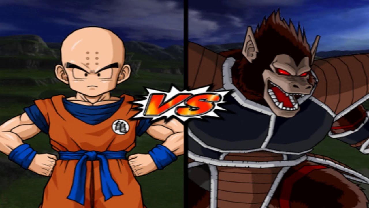 Dragon Ball Z Budokai Tenkaichi 3 | Krillin vs Great Ape Raditz/Great ...