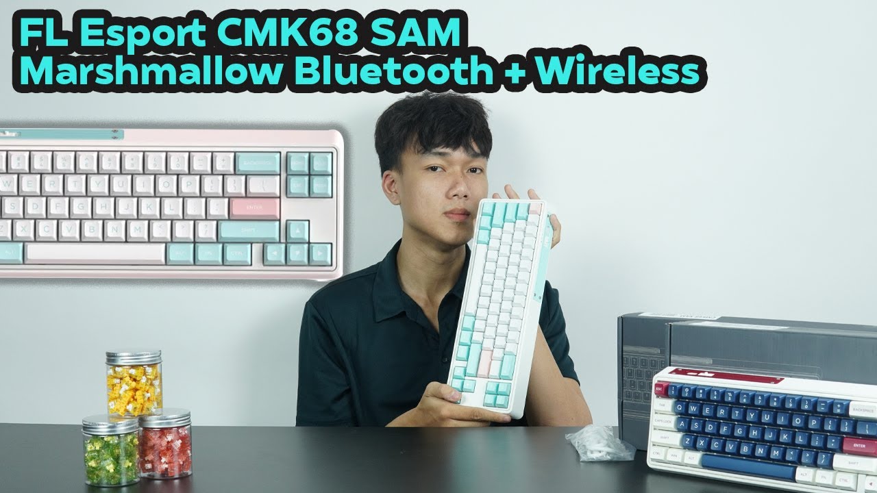 Review Soundtest FL Esport CMK68 SAM Marshmallow - YouTube