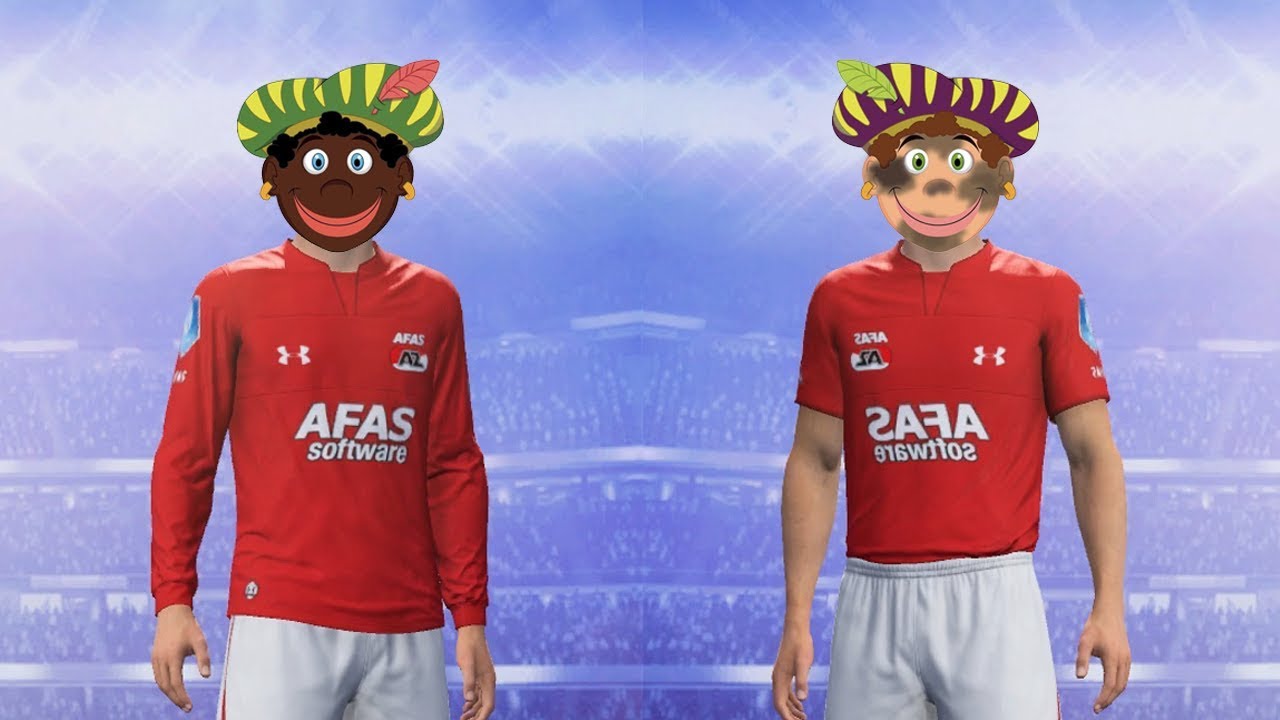 ZWARTE PIET vs ROETVEEG PIET CAREER MODE - YouTube