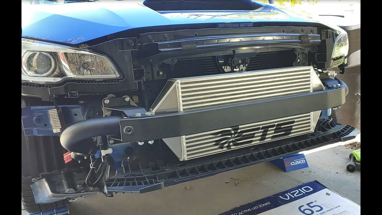 ETS Crash Bar (Chassis Support Brace) Install for Front Mount ...