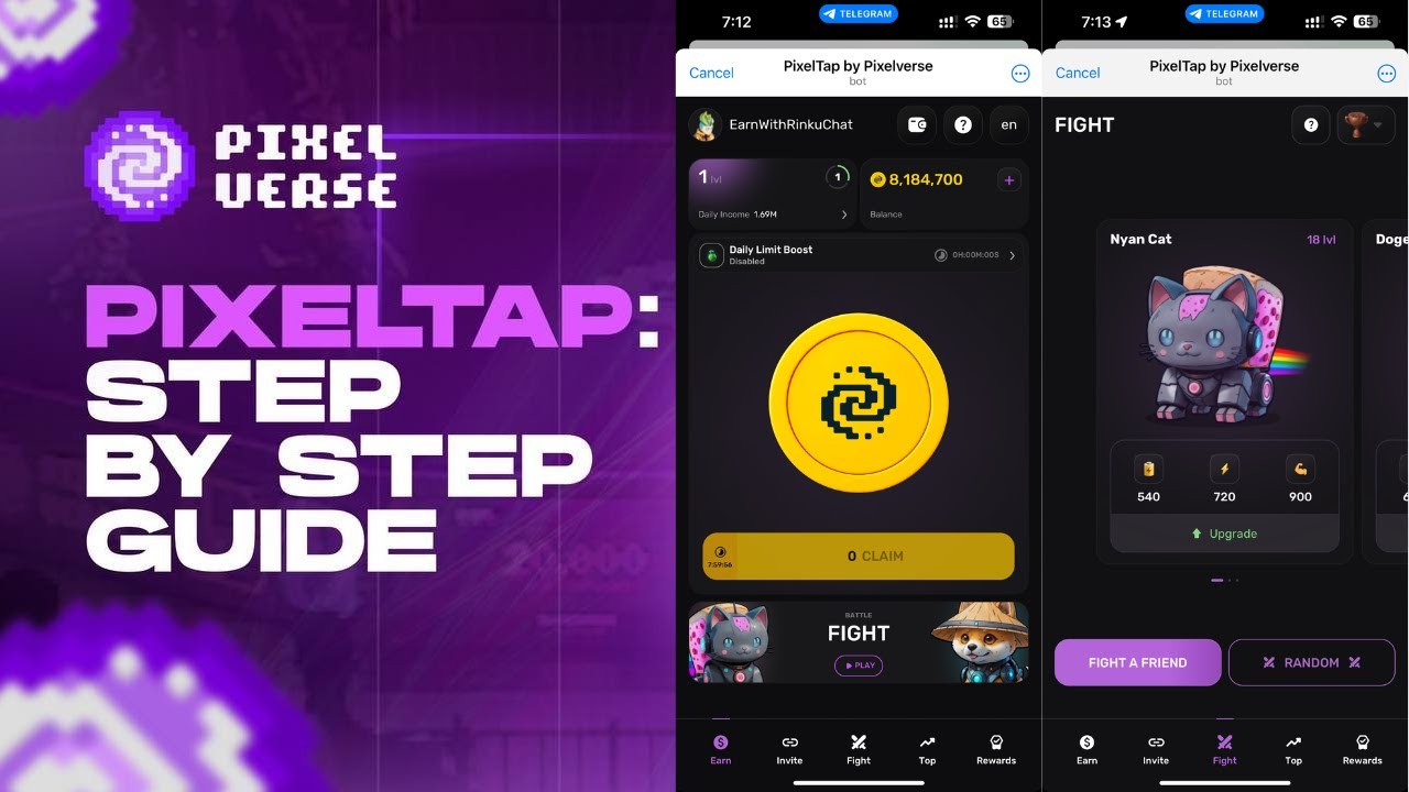How To Participate Pixelverse Airdrop | Raised $5.5M | Earn Points Full ...