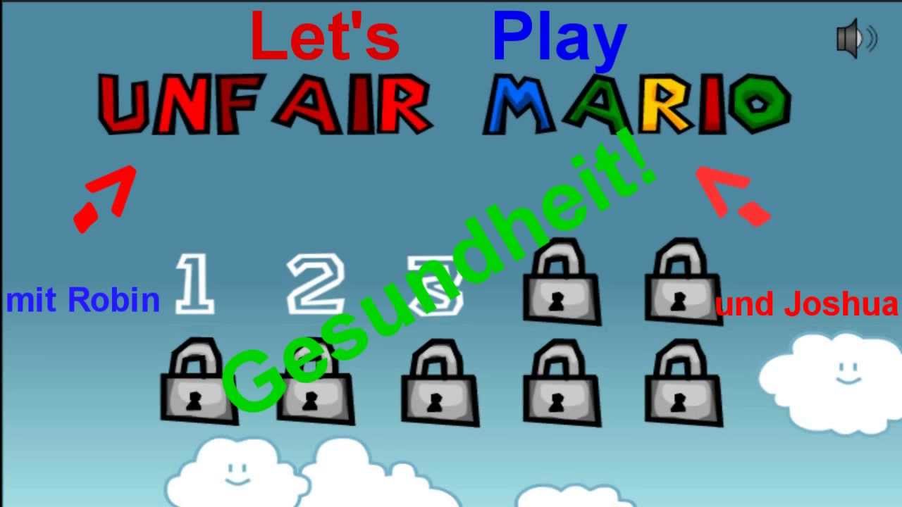 Let's Play Unfair Mario #2 [GERMAN] [HD] - Meeeeehr Fallen - YouTube