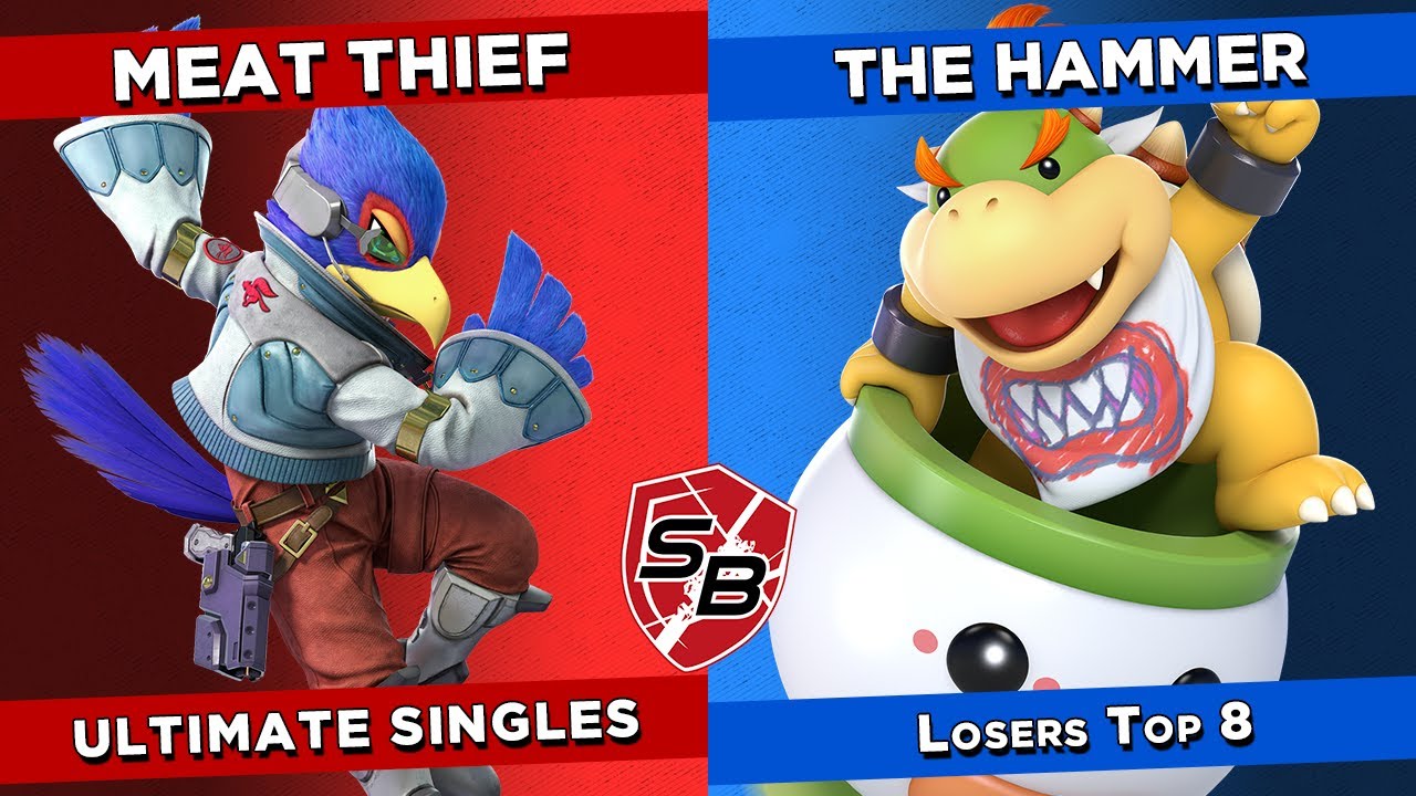 Shield Breaker 17 - Meat Thief (Falco) Vs. The Hammer (Bowser Jr ...