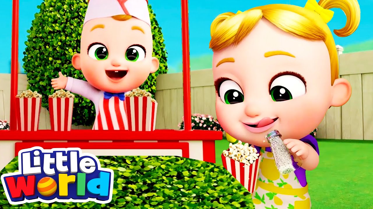 Yummy Yummy Pop Corn | Kids Songs & Nursery Rhymes by Little World ...