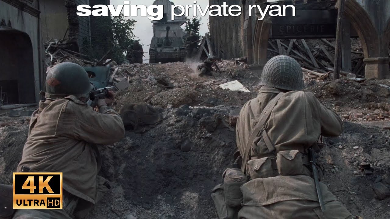 Спасти рядового Райана - финальный бой часть 3--Saving private Ryan ...