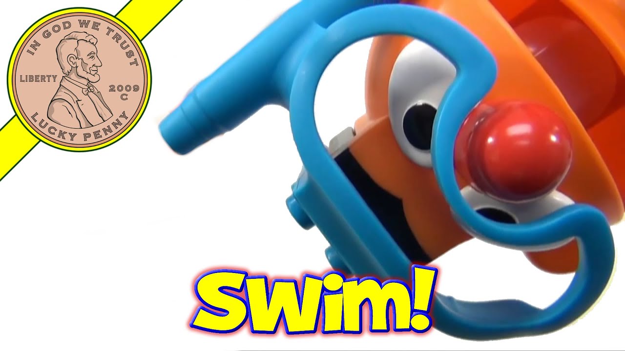 Sesame Street Ernie Knex Rubber Swim Time Building Set Toy - YouTube