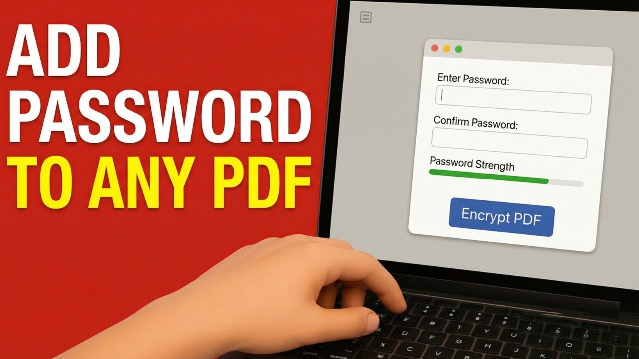 Secure Your Documents: Password Protect Any PDF (Encrypt Your PDFs for ...
