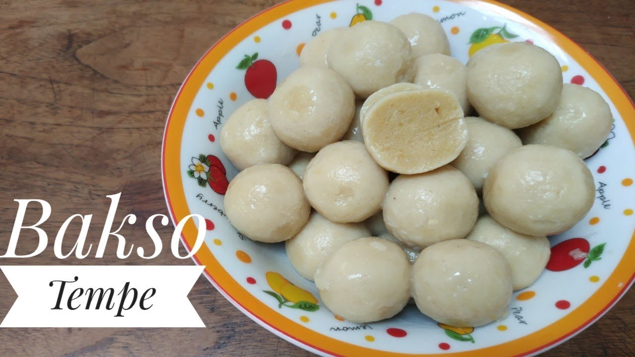 Resep Bakso Tempe || Cara membuat Bakso Tempe || bolabolatempe - YouTube