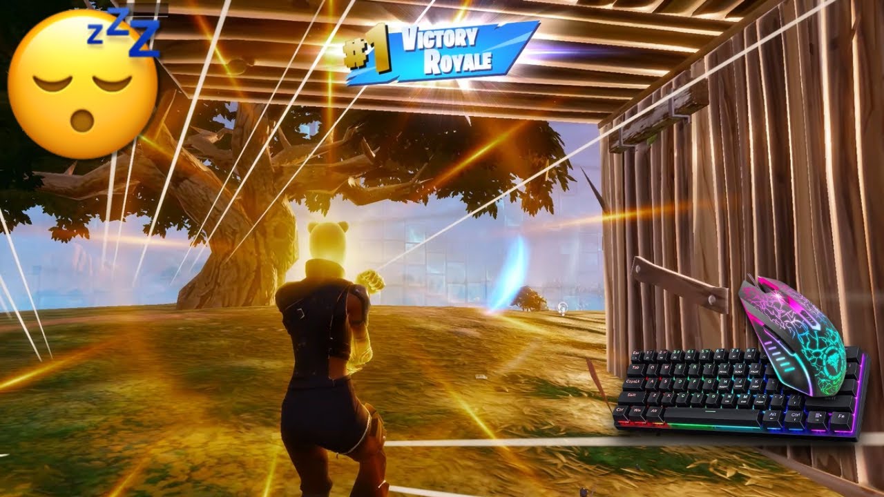 Fortnite Keyboard and Mouse ASMR 😴 Battle Royale Gameplay - YouTube