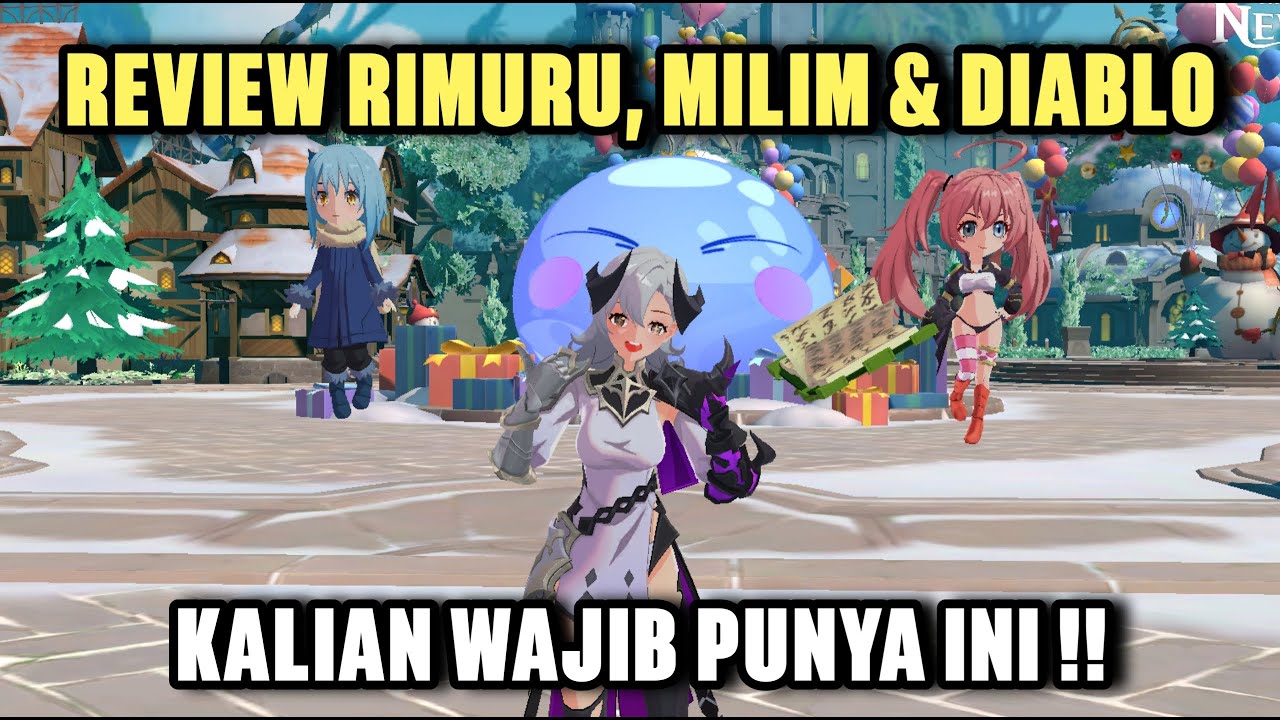 Review Flower Fairy Rimuru, Milim & Diablo Di Game The Legend Of ...