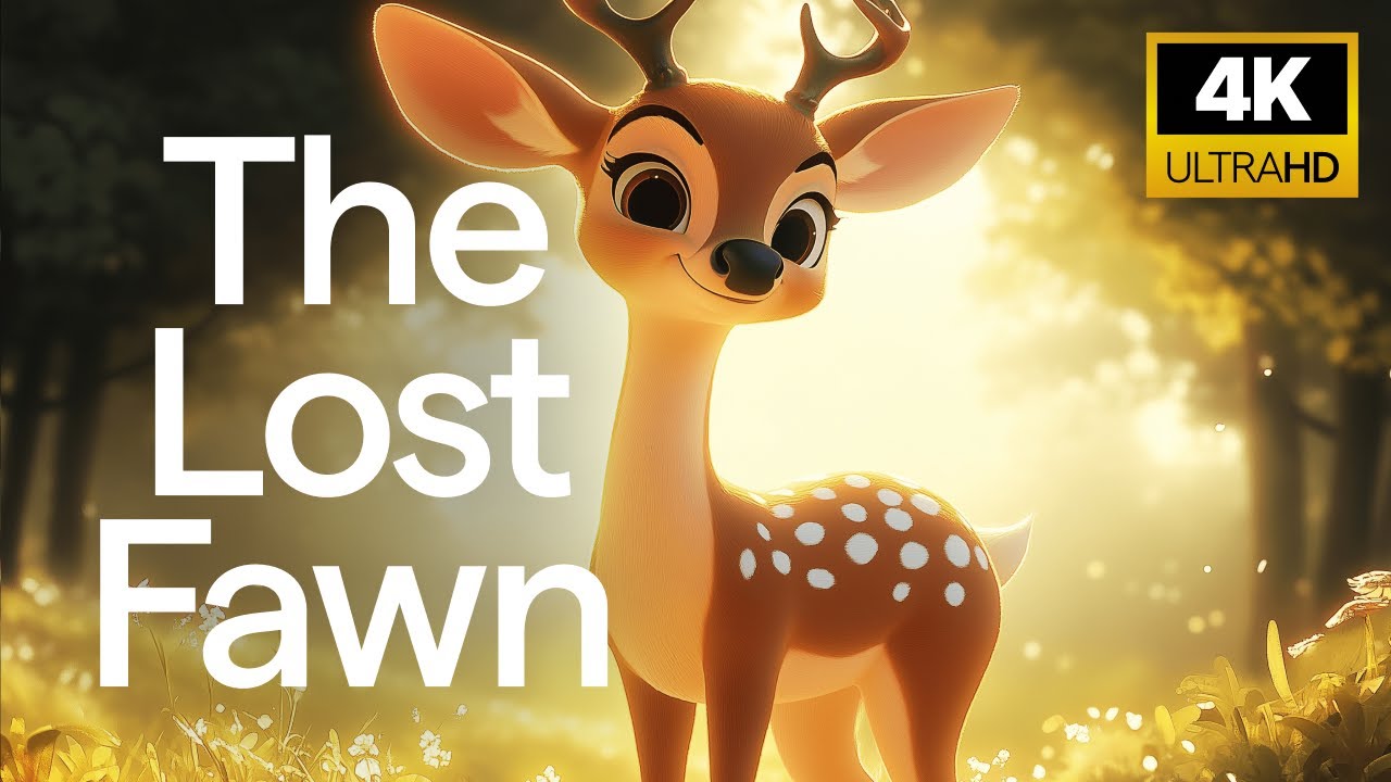 The Lost Fawn | A Story about Kindness | Little Fireheart | 4K - YouTube