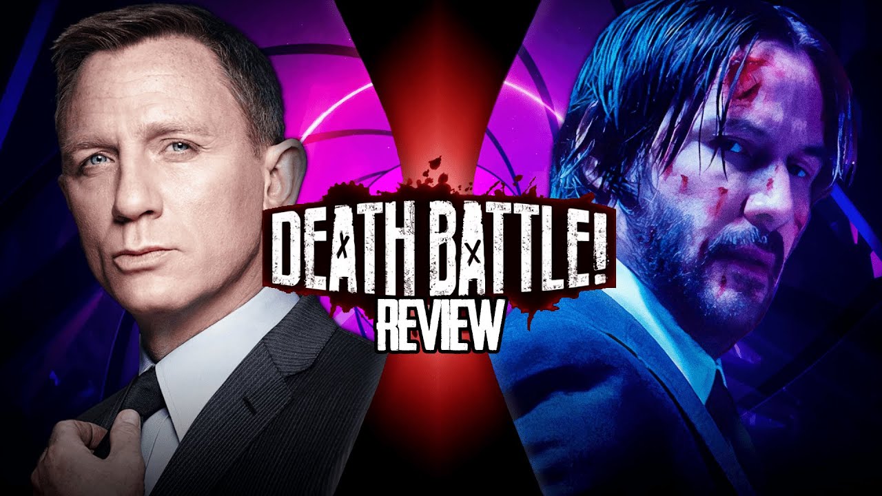 James Bond VS John Wick | DEATH BATTLE! Review - YouTube