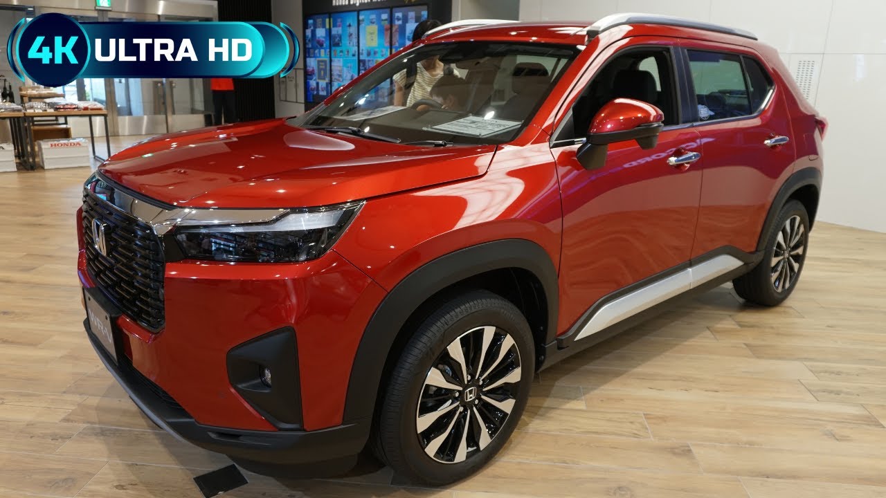 2024 HONDA WR-V Z+ Red - NEW HONDA WR-V 2024 - 新型ホンダ WR-V Z+ 2024年モデル - YouTube