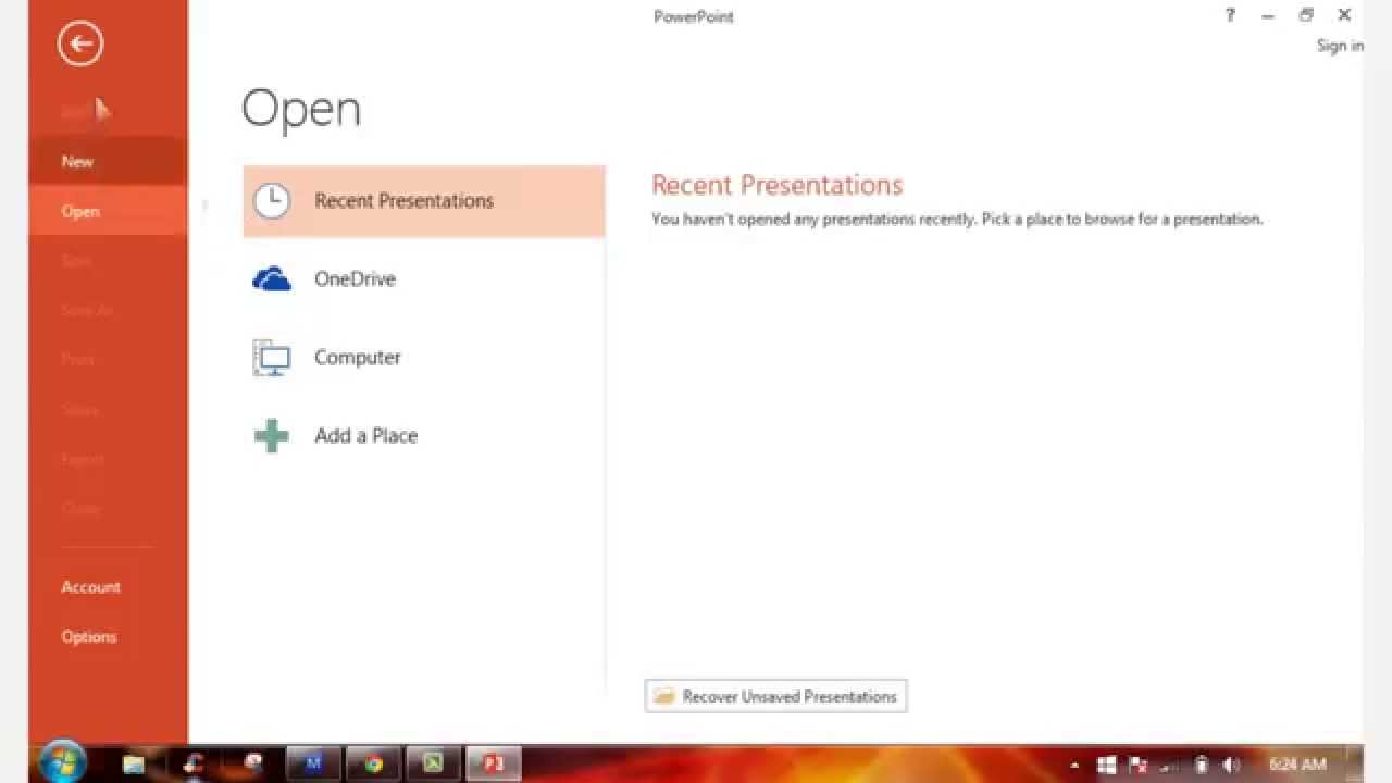 REVIEW MICROSOFT POWERPOINT WINDOWS 7 2013 BY ME - YouTube