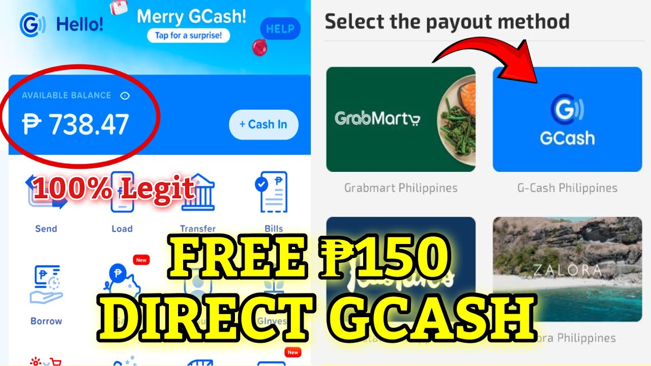 FREE ₱150 SA GCASH: EARN FREE GCASH MONEY | LEGIT APP DIRECT PAYOUT SA ...