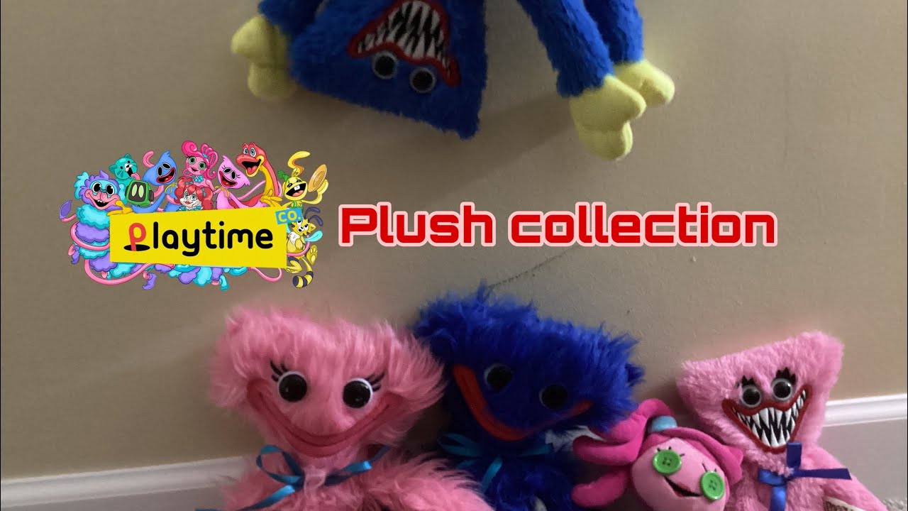 Poppy playtime plush collection *2022* - YouTube