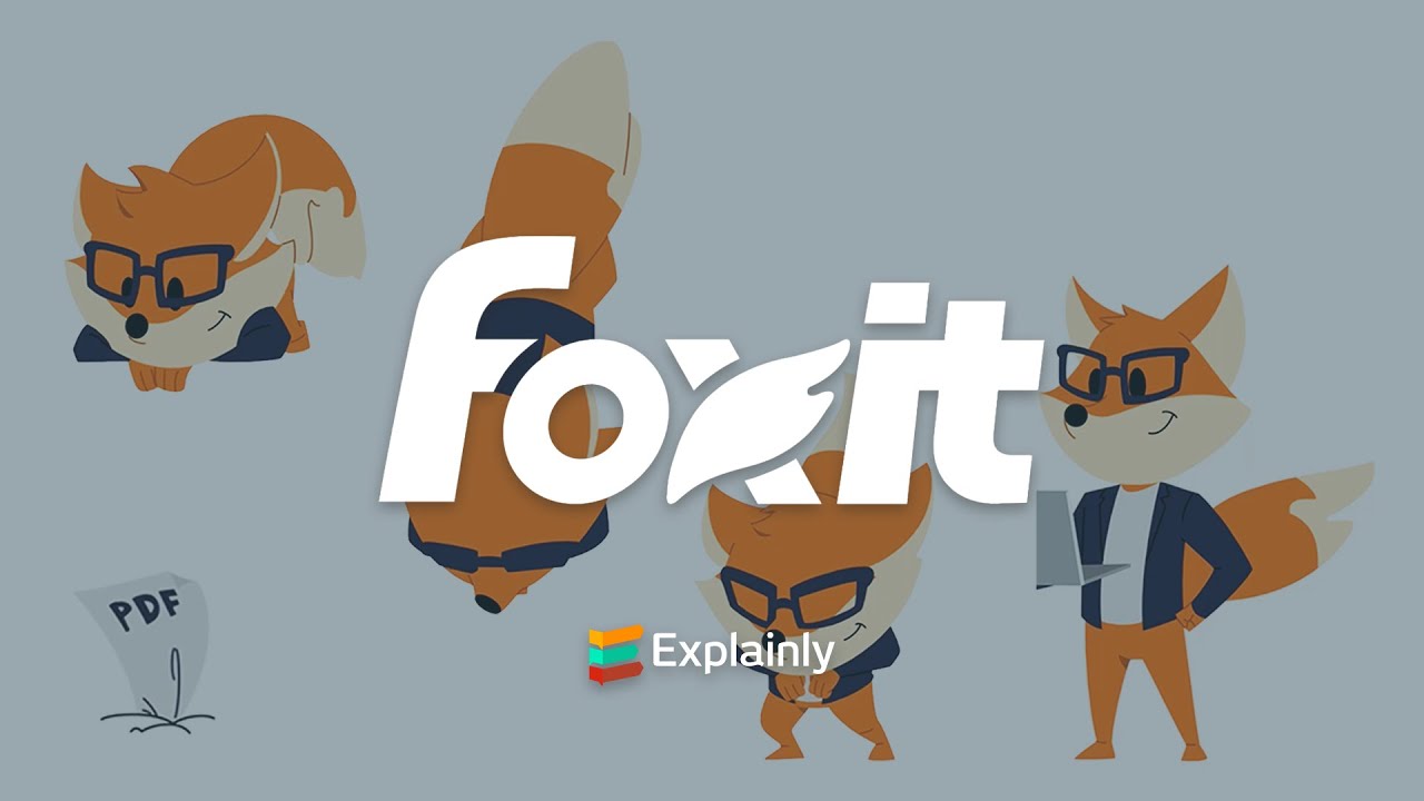 Foxit Logo Animation - YouTube