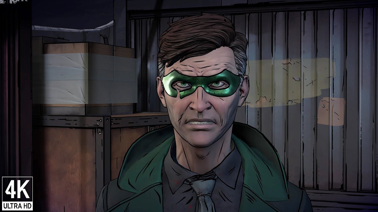 Batman The Enemy Within - Riddler Boss Fight #2 (4K 60FPS) - YouTube