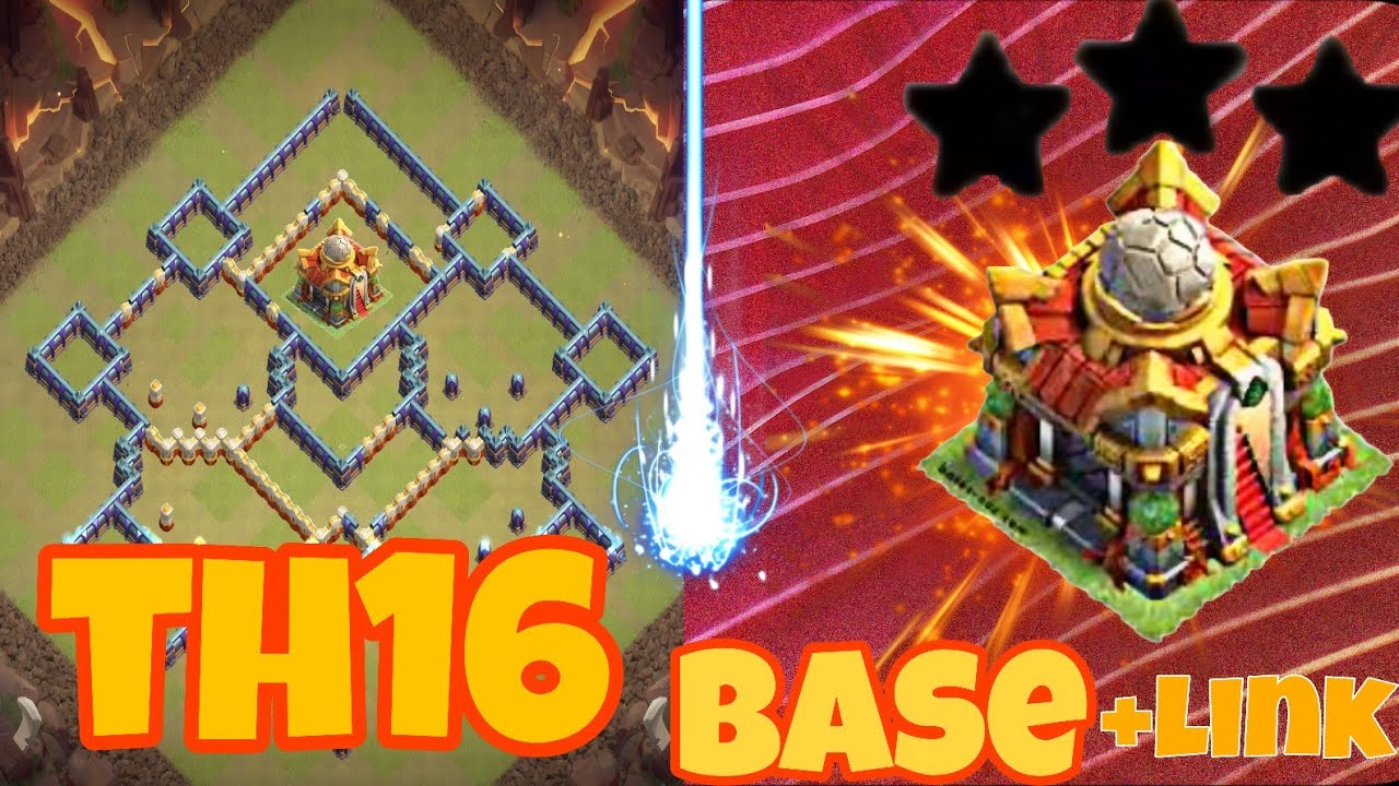 Th16 War Base Link! After Update - YouTube