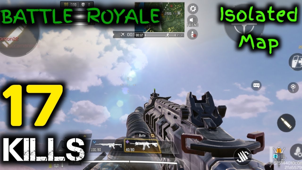 17 kills In Battle Royale | Isolated Map | call of duty mobile - YouTube