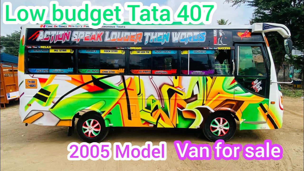 Low budget Tata 407 Coach Van Sales In Tamilnadu | சேலம் வண்டி | ஒரே ...