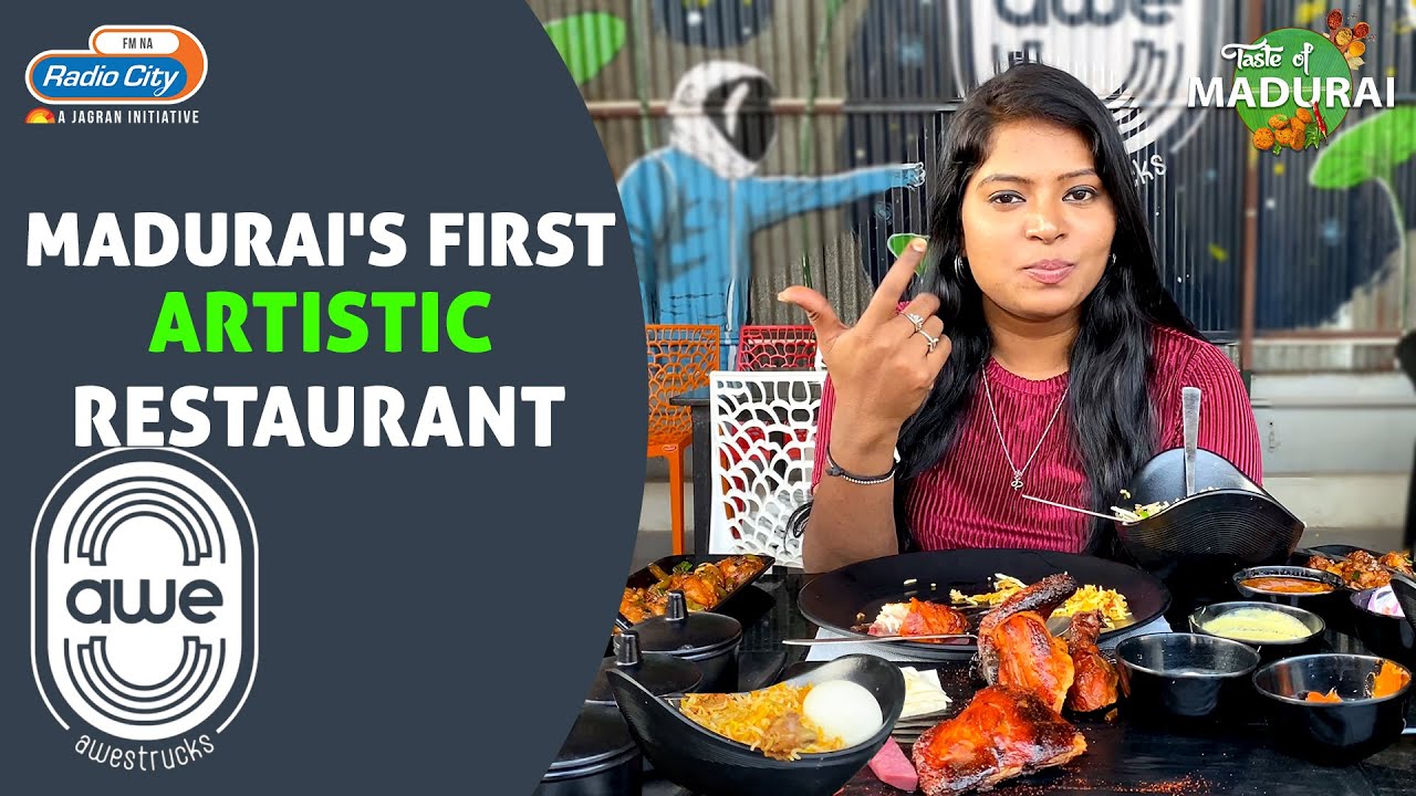 A Blend OF Art And Taste @Awestrucks With Rj Naga | Food Review | Taste ...