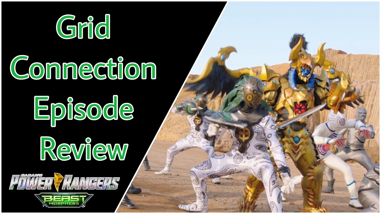 Power rangers Beast Morphers Grid Connection Episode Review - YouTube