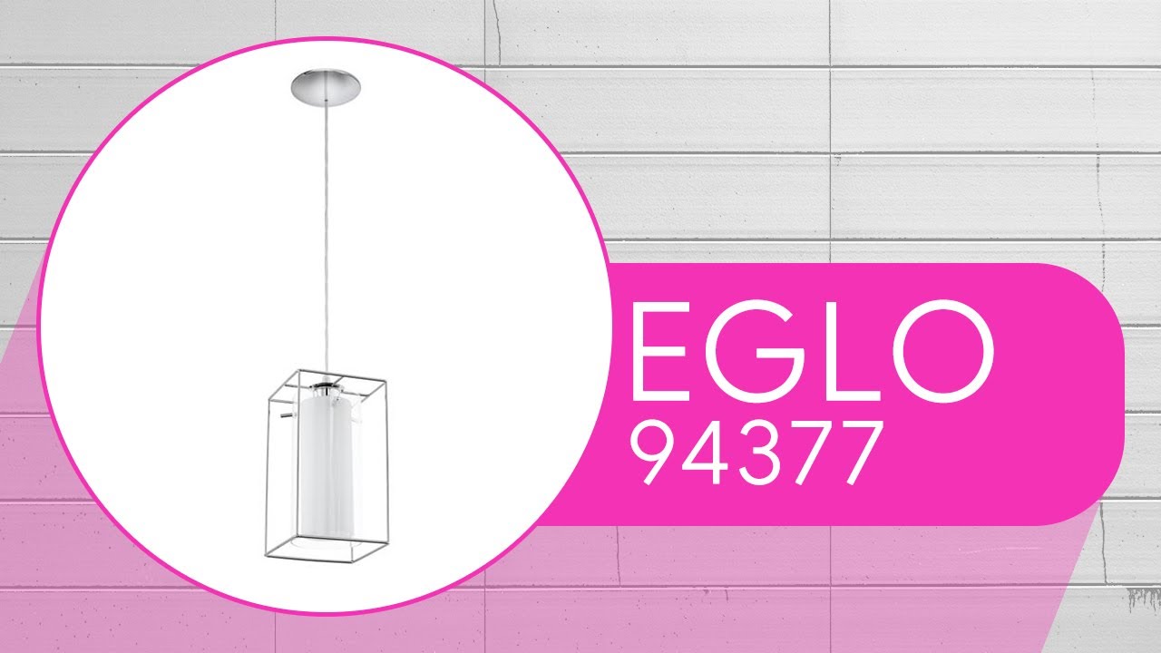 Подвесной светильник Eglo Loncino 1 94377 - 3D-модель - YouTube