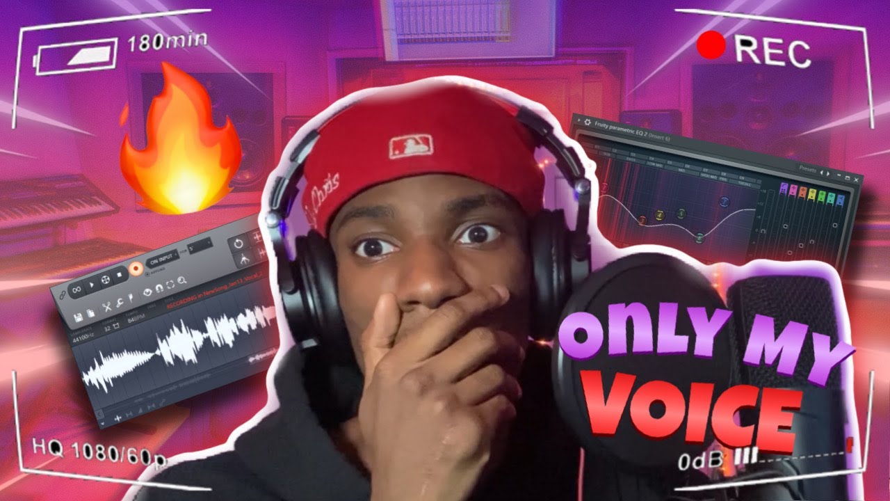 MAKING A HARD SONG ONLY USING MY VOICE! - YouTube
