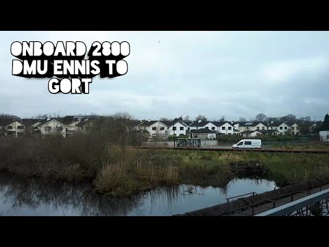 A Ride On Irish Rail 2800 Class Diesel Multiple Unit from Limerick ...