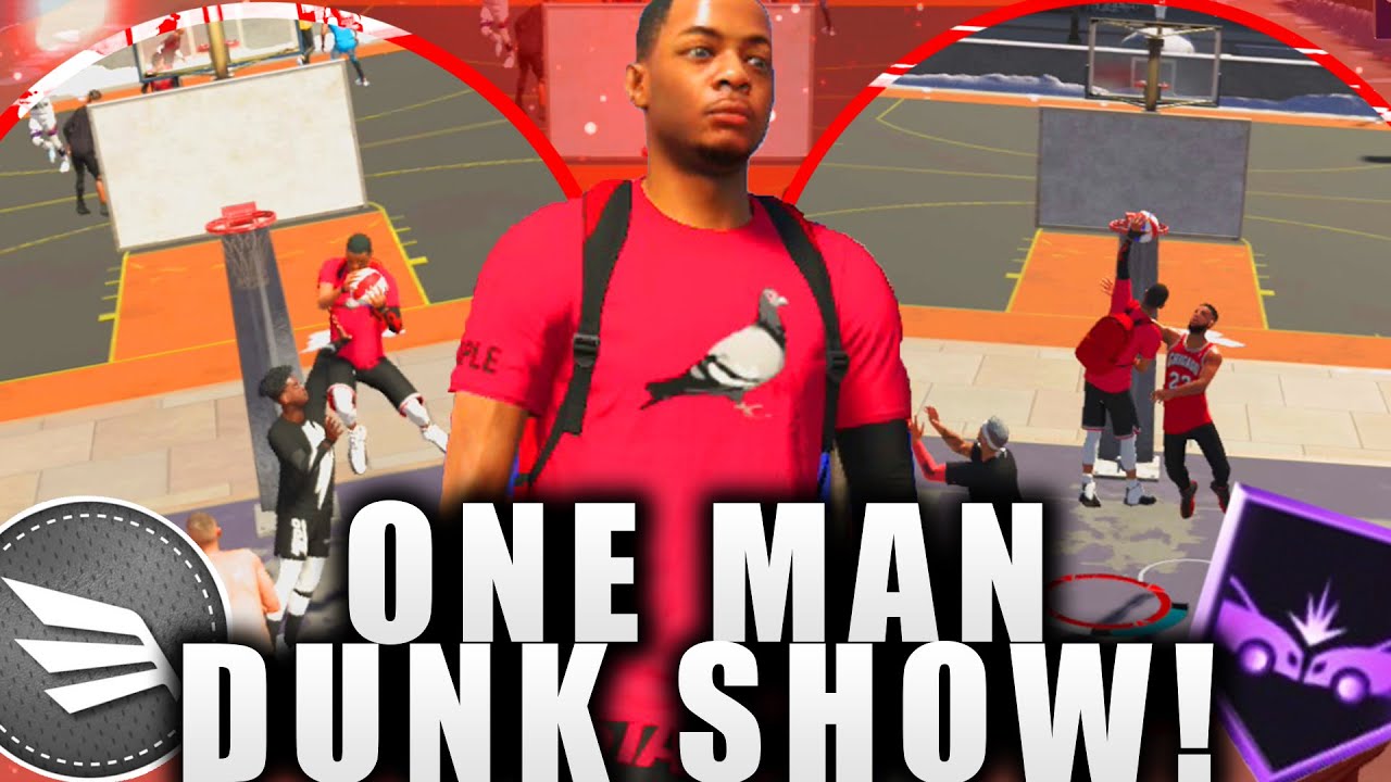 ONE MAN DUNK CONTEST At The Park! OMG! NBA 2K20 Park Gameplay - YouTube