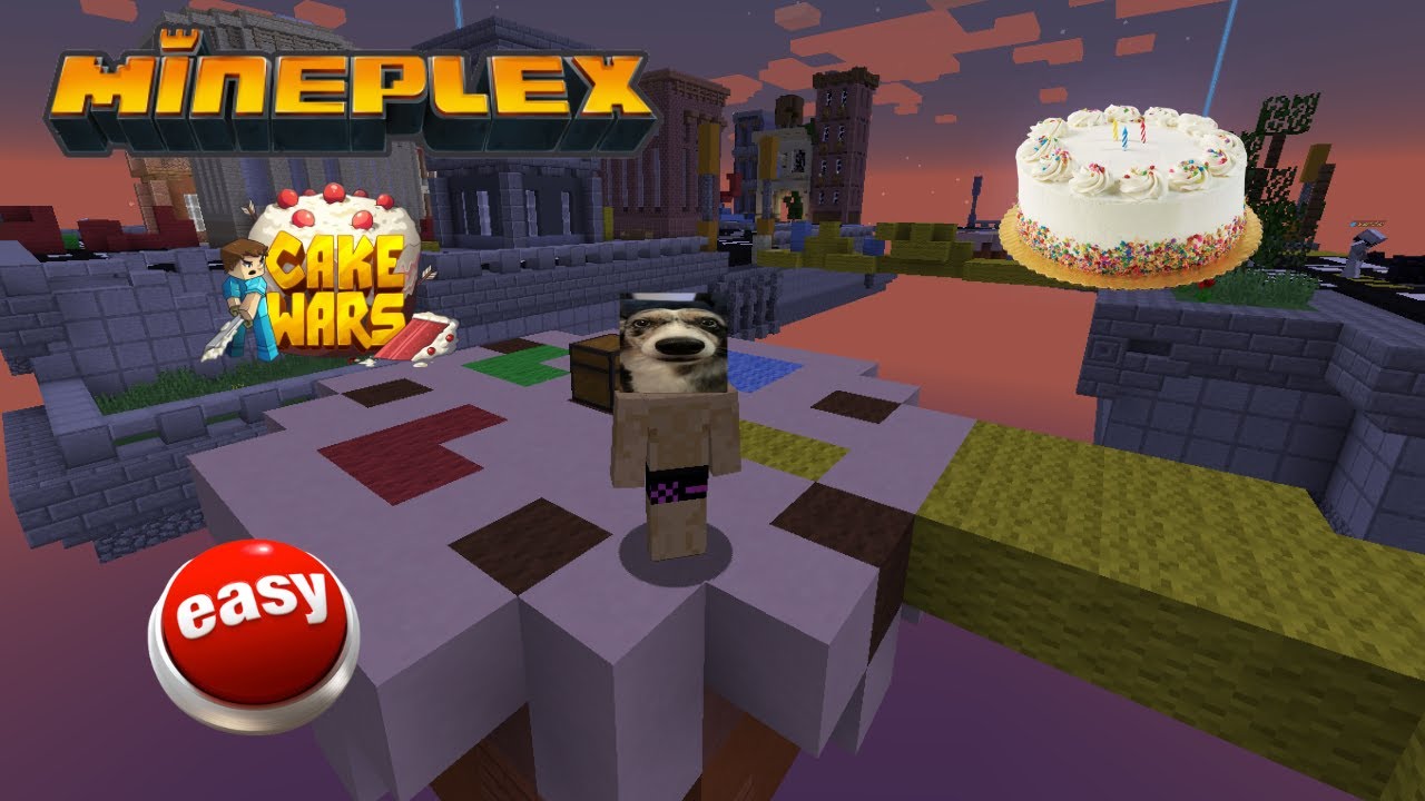 minecraft cake wars is way too easy - YouTube