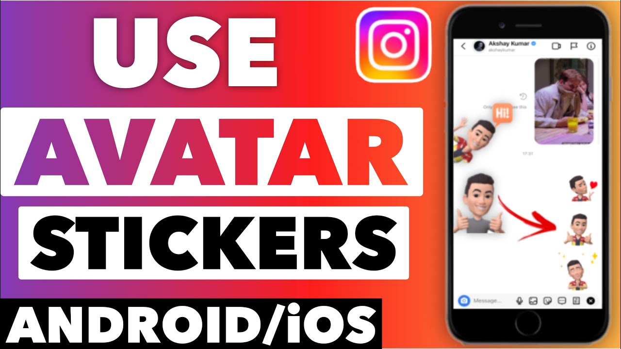 How To Use Avatar Stickers in Instagram Story | Instagram Story Mei ...