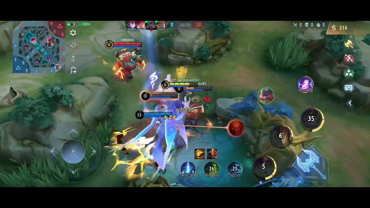 Tigreal tank - Flawless Victory - YouTube