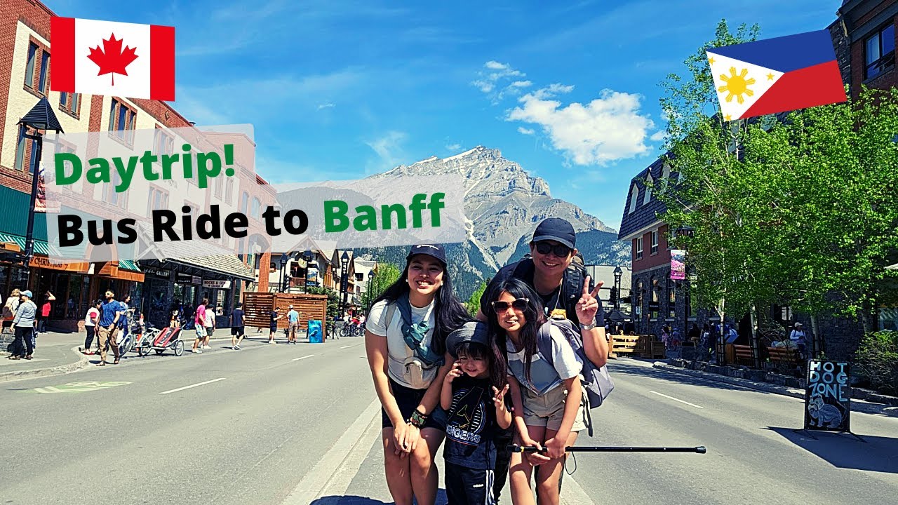 Bus Ride to Banff National Park | Day Trip | International Student in ...