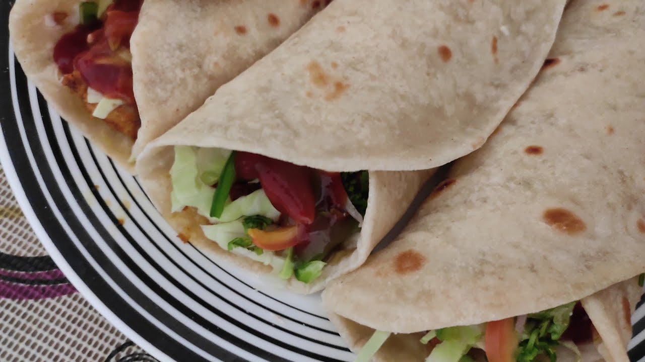 CHICKEN ROLL RECIPE | SHAWRAMA RECIPE | CHICKEN STARTERS| CHICKEN ...