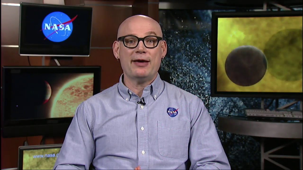 Alex Young Mercury Transit Live Shot from NASA Goddard - YouTube