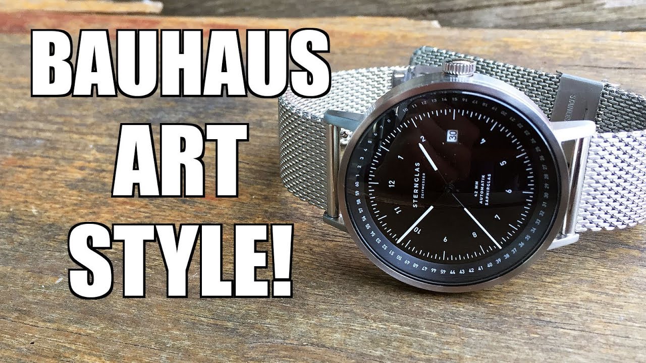 Sternglas Topograph Black-Silver Automatic Watch Review - Perth WAtch ...