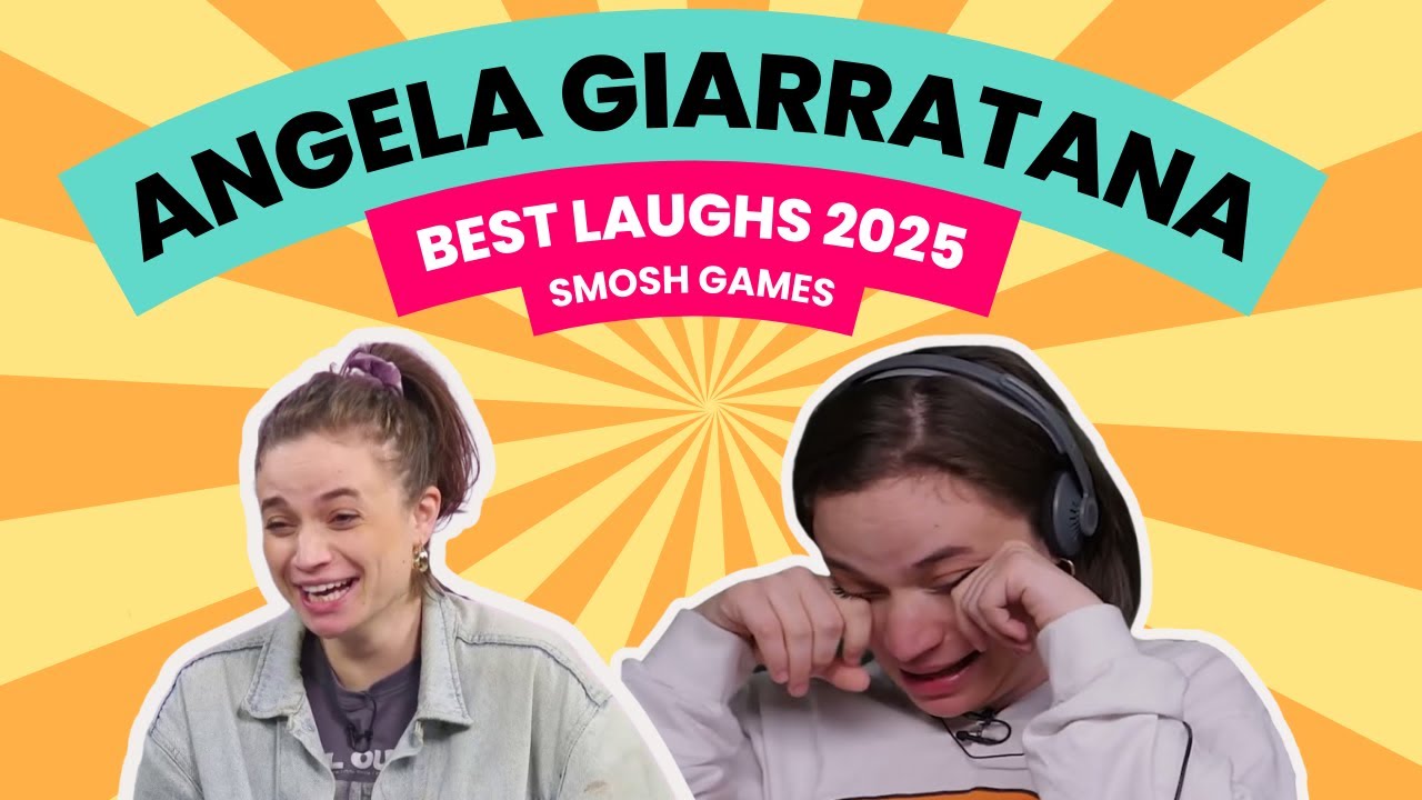 Angela's Biggest Laughs on Smosh Games 2025 - YouTube