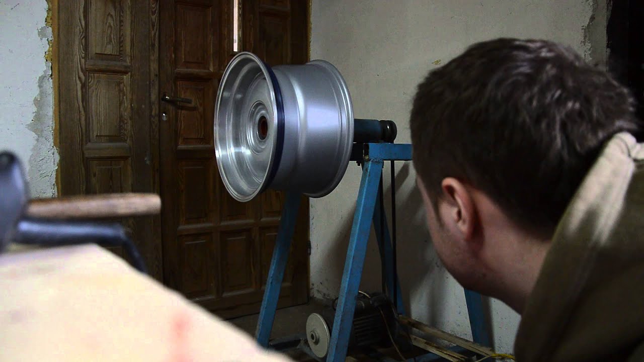 Polish machine home made - YouTube
